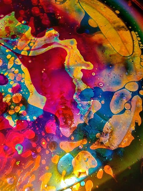 Liquid Light Projector Ink Asheville Kristin Kahl