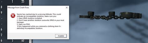 Ctd Iron Prisoner Chains Skyrim Technical Support Loverslab