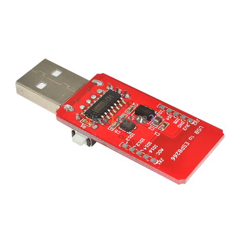 USB To ESP8266 ESP 07 ESP07 Serial WiFi Transceiver Module Built In