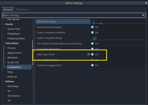 Useful Godot Editor Settings User Guides Gdquest