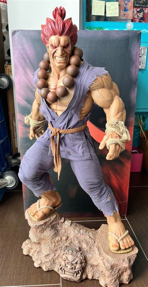 Street Fighter Akuma 13 Scale Statue Sideshow Pop Culture Shock