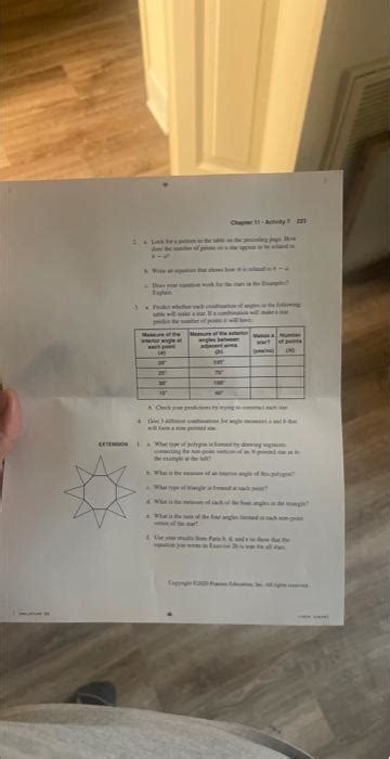 Solved 1 A On A Separate Sheet Of Paper Construct The