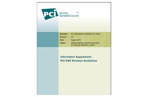 Pci Dss Wireless Guidelines Paymentsjournal