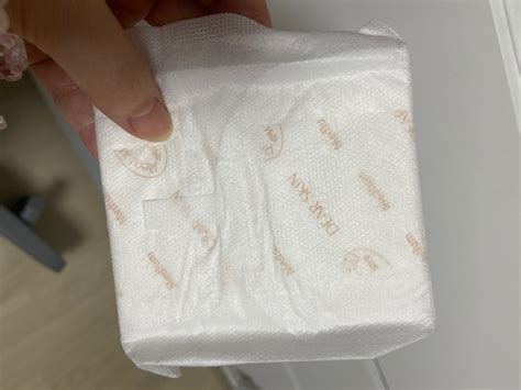 더쿠 디어스킨 리얼모달 생리대 중형 후기