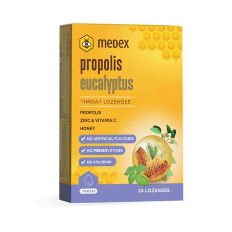 Medex Propolis Pastile Za Grlo Evkaliptus 24 Pastil Akcijska Cena