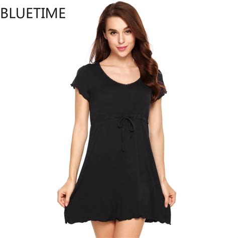 Women Nightgown Lace Night Dress Nightwear Sleepwear Plus Size Lady