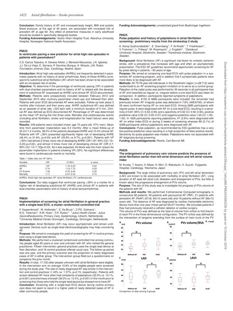 Pdf P6624implementation Of Screening For Atrial Fibrillation In
