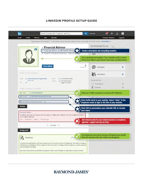 Pdf Linkedin Profile Setup Guidelinkedin Profile Setup Guide Not