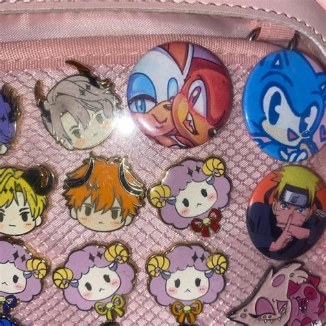 Sonic Button 4 Pack Etsy