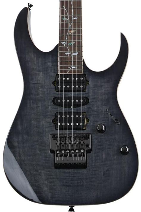 Ibanez J Custom Rg8570 Electric Guitar Black Rutile Sweetwater