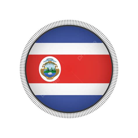 Logotipo De La Bandera De Costa Rica