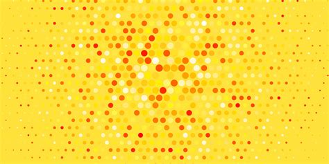 Light Orange Vector Layout With Circle Shapes Abstract Decorative Design In Gradient Style With