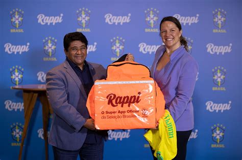 Rappi vai patrocinar seleções masculina e feminina do Brasil