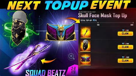 Next Top Up Event Free Fire 3 February Top Up Event Upcoming Top Up