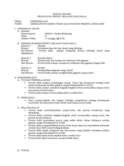 Modul Projek 2 Wajib Pdf