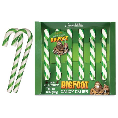 Bigfoot Candy Canes Weird Flavored Candies Off The Wagon Shop