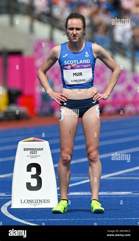 Birmingham England 2 August 2022 Laura Muir Of Scotland Before The