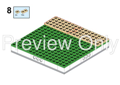 Lego Moc Modular Farm Village Build From 16 Mocs By Gabizon Rebrickable Build With Lego
