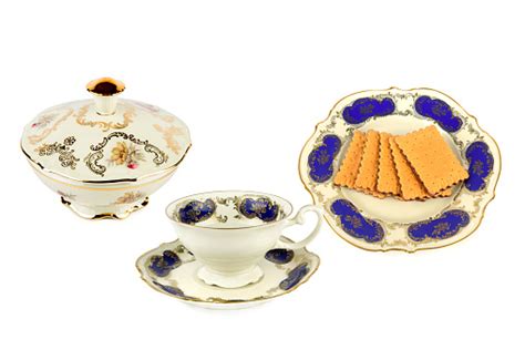 빈티지 도자기 사탕 그릇 도자기 빈티지 컵 접시 및 접시는 흰색에 격리되어 있습니다 빈티지 바이에른 찻그릇 콜라주 0명에 대한 스톡 사진 및 기타 이미지 Istock