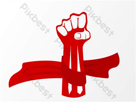 주먹 투쟁 벡터 요소 일러스트 Png Ai 무료 다운로드 Pikbest