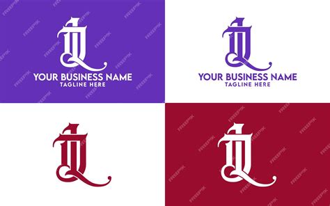 Premium Vector Luxury Interlocking Lj Monogram Or Jl Monogram Interlocking Logo