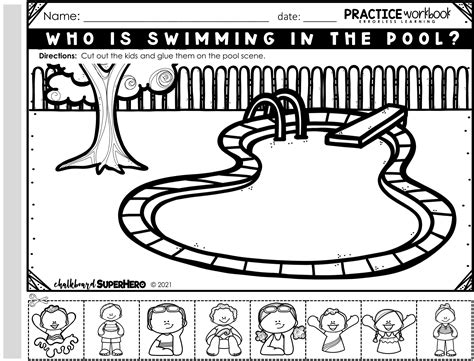 Errorless Worksheets {a Weekly Practice Workbook} Chalkboard Superhero