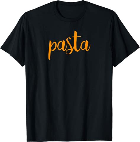 Pasta T Shirt Amazon De Fashion