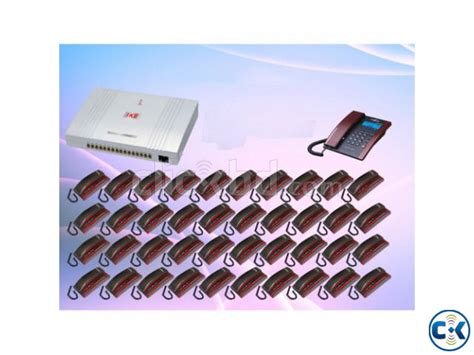 PABX Intercom 32 Line 32 Telephone Set Full Package ClickBD