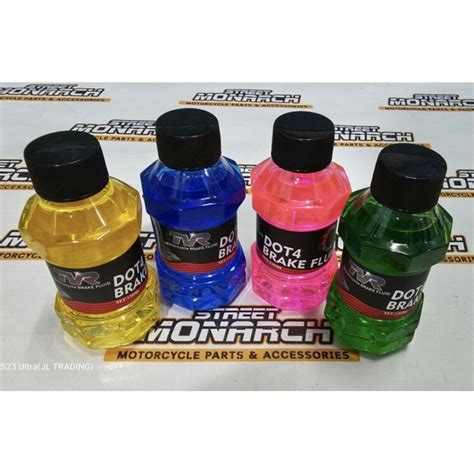 universal tvr colored brake fluid dot 4 for sniper raider nmax aerox