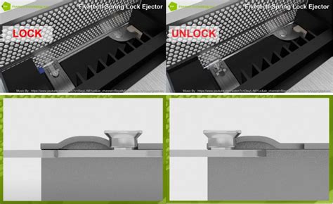 Spring Lock Ejector Ejector With Clamping Force Fivetech