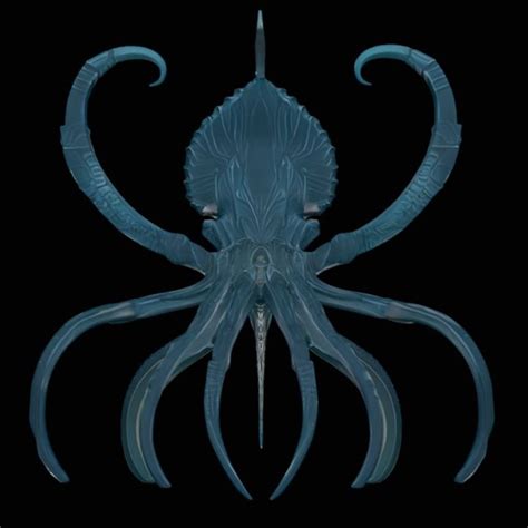 3d Printable Deep Void Leviathan By Fantasy Figures