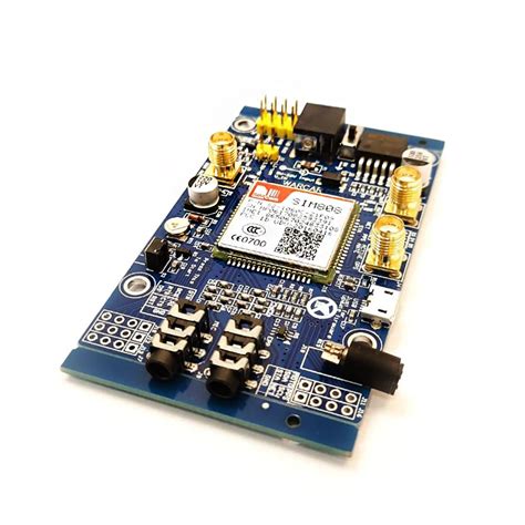 Módulo GSM GPRS GPS SIM808 com Antena Eletrogate Arduino Robótica IoT Apostilas e Kits