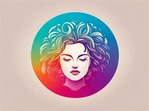 Premium Photo Gradient Mental Health Logo Template