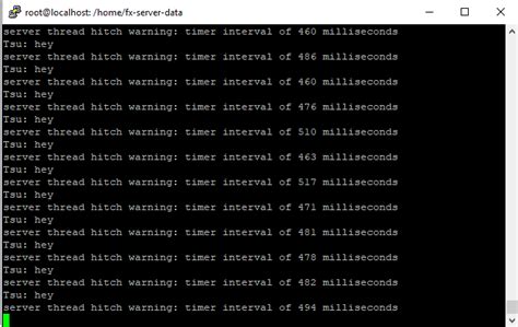 Solved Getting Server Thread Hitch Warning Everytime I Use The Chat