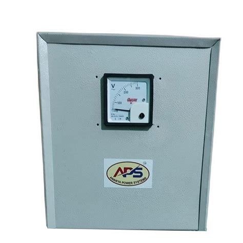 Aps Mild Steel Three Phase Constant Voltage Transformer 0 5 420v At Rs 15000 In Hooghly