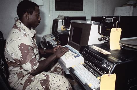 Radioman First Class RM1 Anthony Brantley Of The Joint Communications