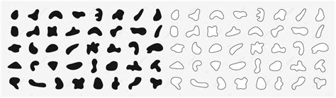 Abstract Organic Shapes Vector Hd Images Blob Shape Abstract Irregular