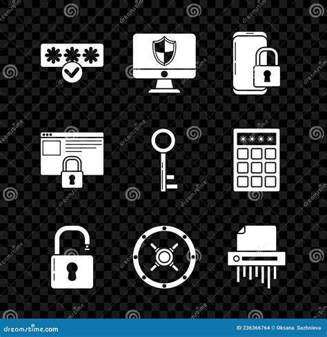Set Password Protection And Safety Access Computer Monitor Shield