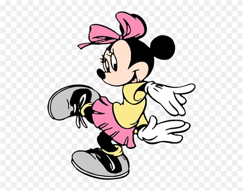 Feet Minnie Mouse Clipart 5481744 Pinclipart