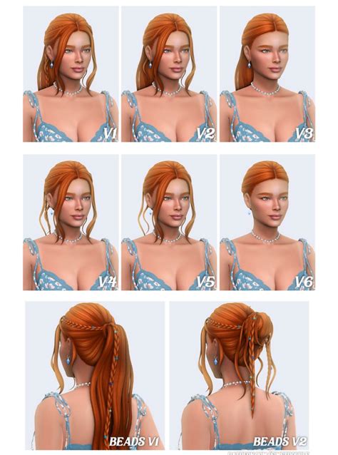 Bedelia Hairstyle Ponytail Bun by simstrouble simstrouble Gesicht Sims cc möbel
