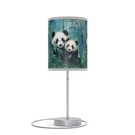 Panda Lamp Us Plug Etsy