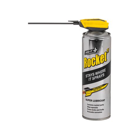 Rocket Tt Multi Use Super Lubricant Spray 450ml Alfast Fixings