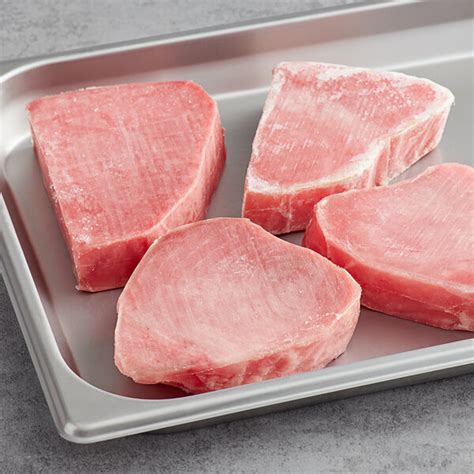 6 Oz Sushi Grade Ahi Tuna Portions 10 Lb