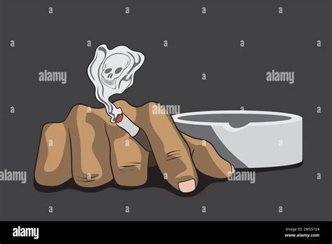 Smoking Kills Poster Cartoon
