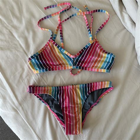 Jolyn Rainbrite Set Top Size M Vent Top Depop