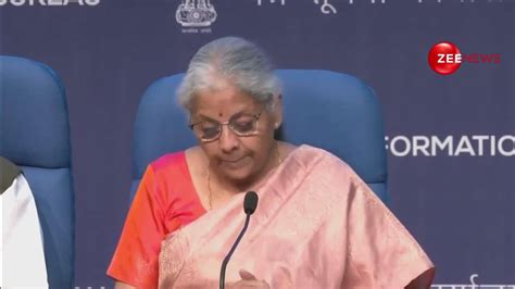 Finance Minister Nirmala Sitharaman Announces White Paper On 10 Year