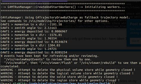 Trouble Getting Both Edep And Angular Distribution Together Particles