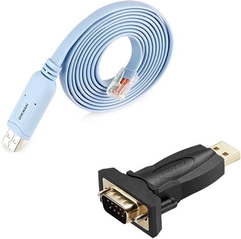 Amazon Com OIKWAN FT USB Cisco Console Cable And USB DB Female Converter Cable FTDI Chip