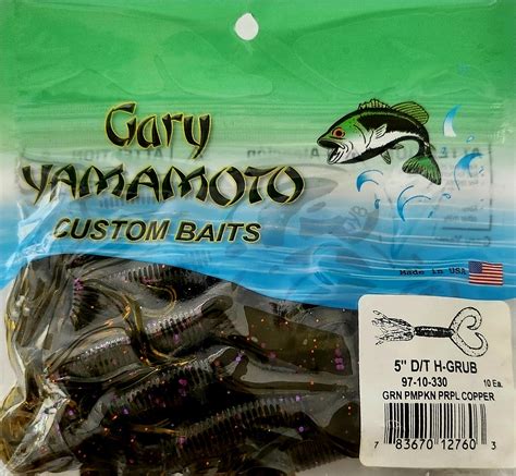 Gary Yamamoto Dt H Grub 5 Bass Addict Tackle