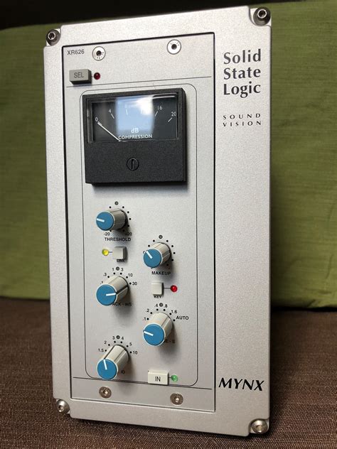 Solid State Logic XR626 X Rack Stereo Bus Compressor In Mynx Reverb